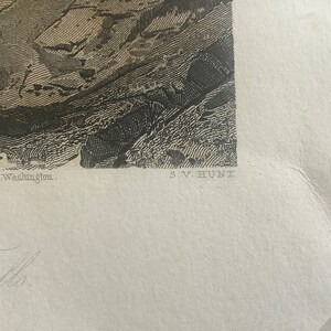 1873 THOMAS MORAN the Upper Yellowstone Falls Etching/print, New York D. Appleton & Co. - Etsy