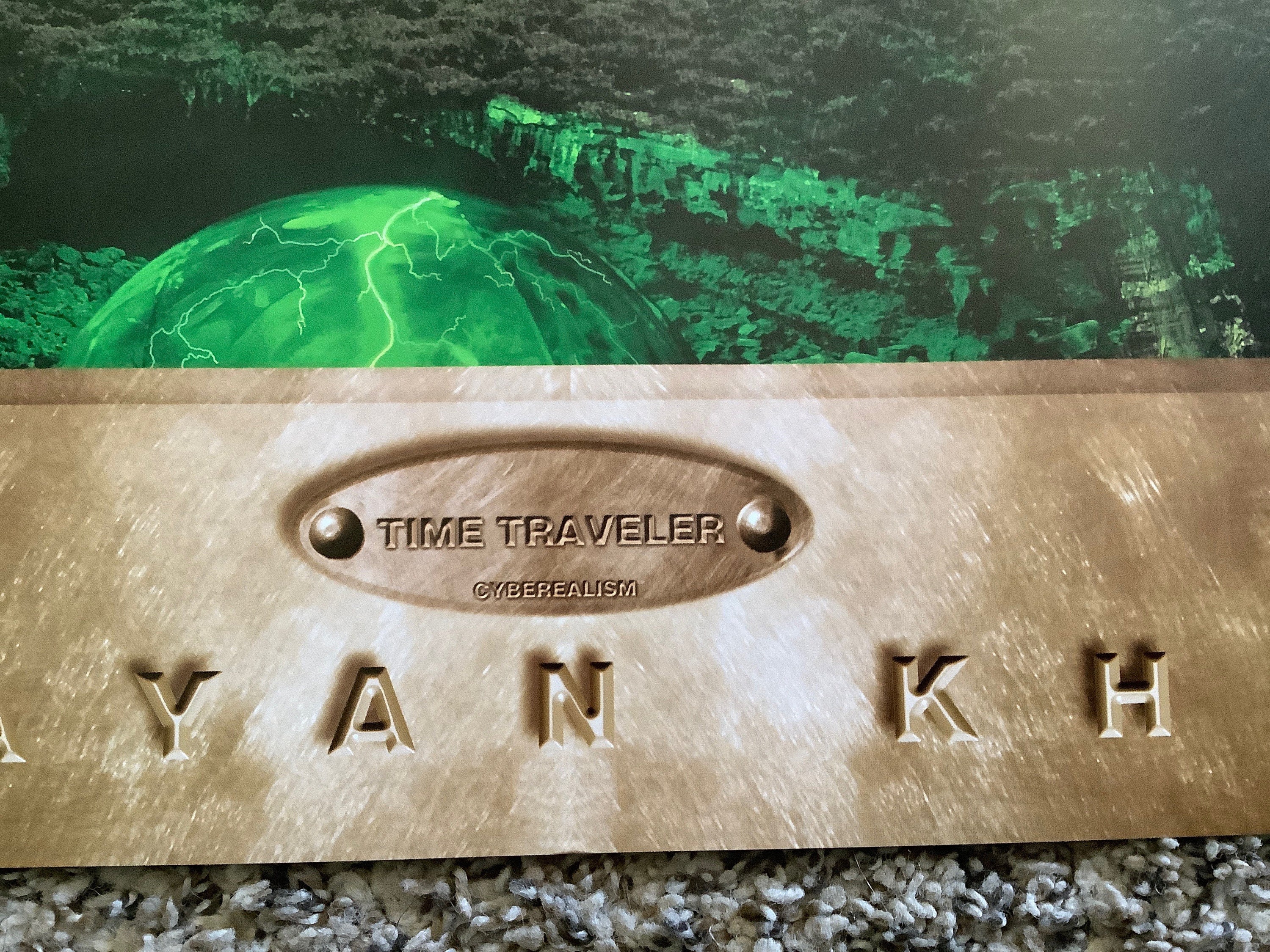 1999 CHAYAN KHOT Cyberealism time Traveler Art Print/poster - Etsy