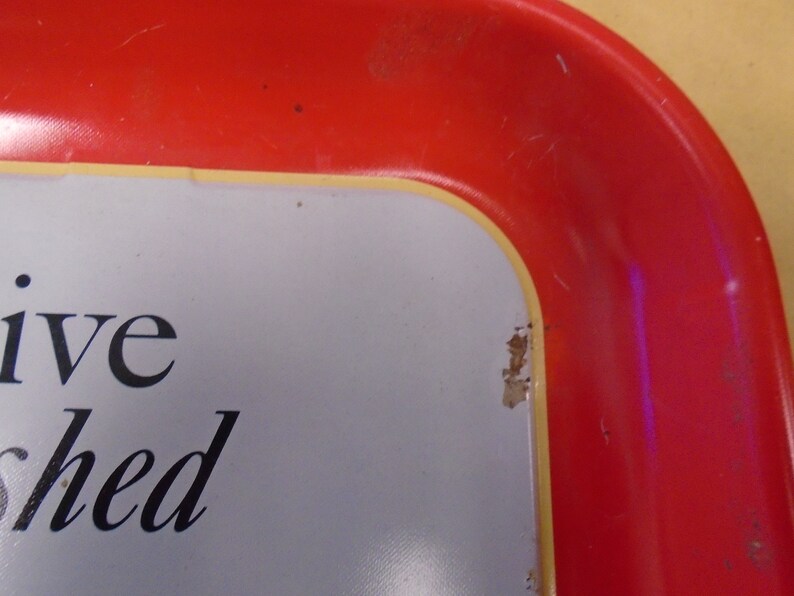1990 Coca-cola drive Refreshed Metal Tray - Etsy