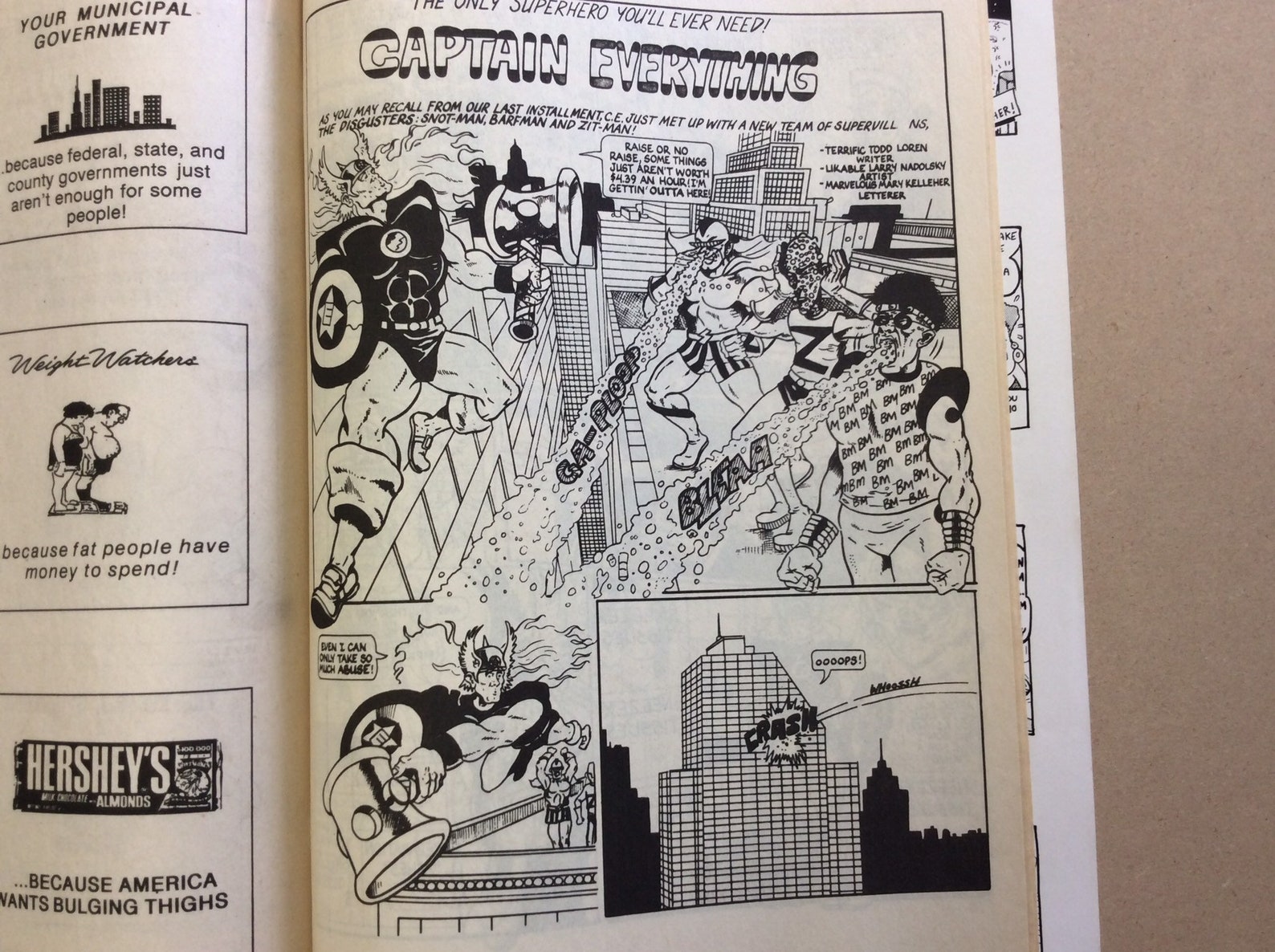1990 Revolutionary Comics BARF Comic, Volume 1, Number 3, First Printing, Black and White - Etsy