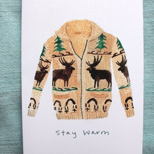 Sweater Card Set - Etsy