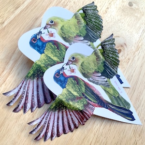 Love Bird Valentine Card, Printable Card for Her, Blank Option, Instant ...