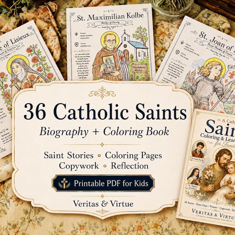 Saint Coloring - Etsy