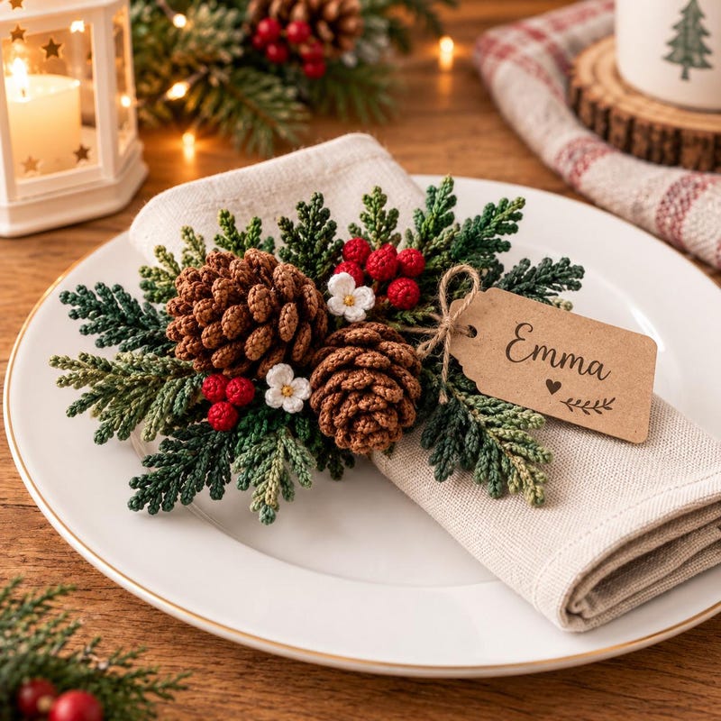 Spruce Ornament - Etsy