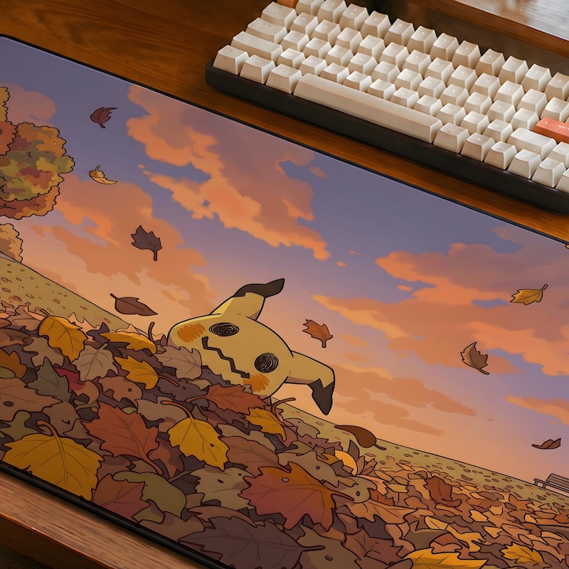 Autumn Anime Mousepad - Etsy