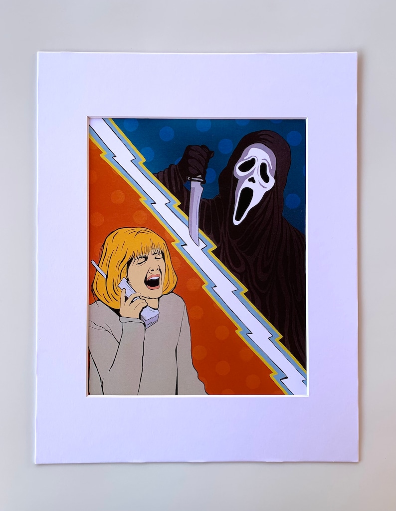 Horror Pop Art Print (scream) - Etsy
