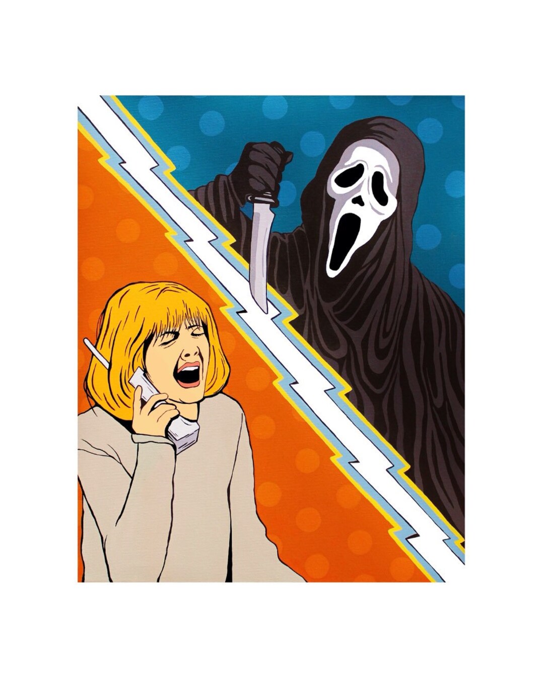Horror Pop Art Print (scream) - Etsy