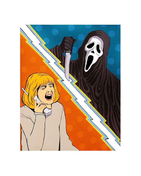 Horror Movie Pop Art
