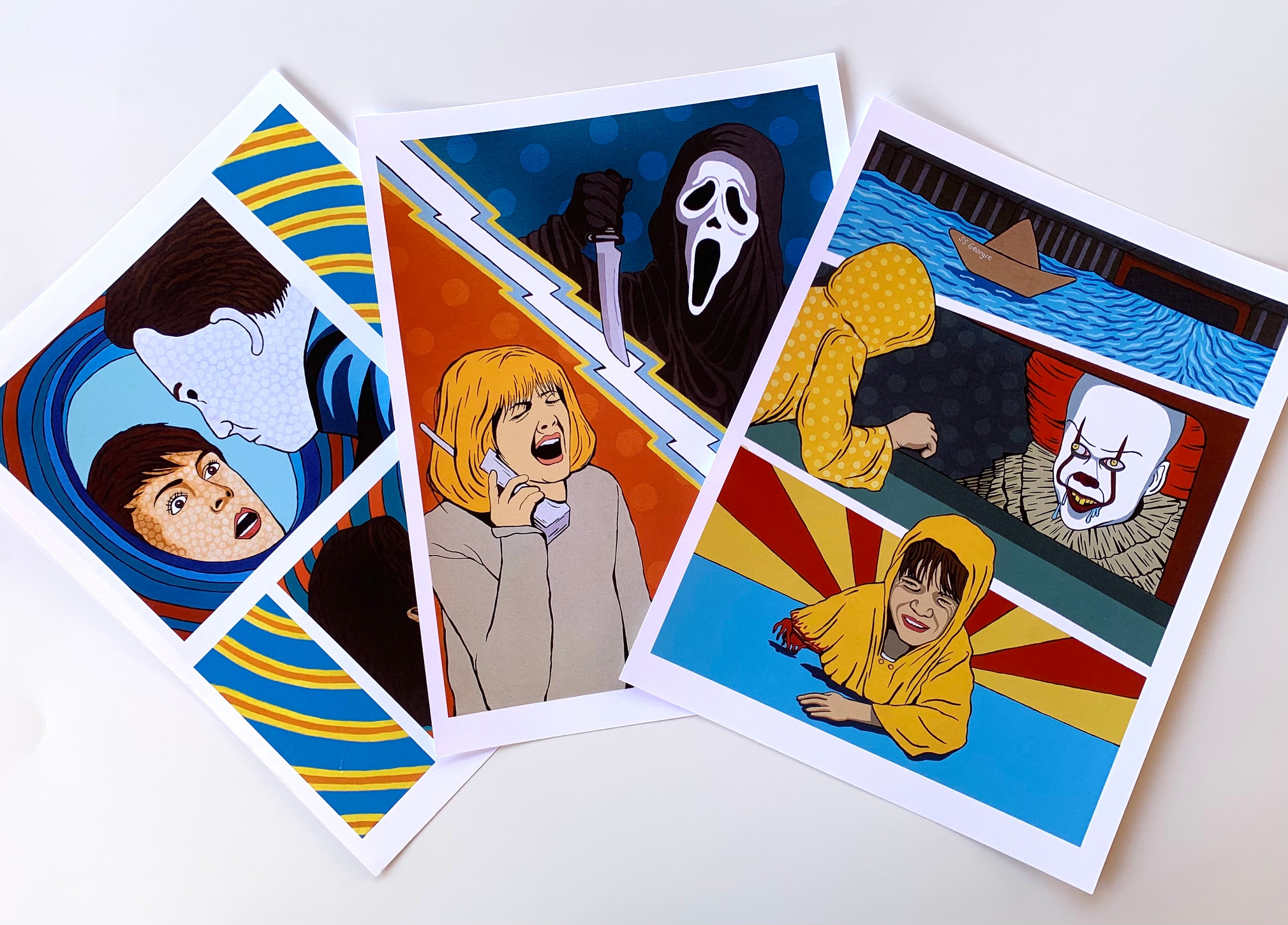 Horror Pop Art Print halloween H20 - Etsy