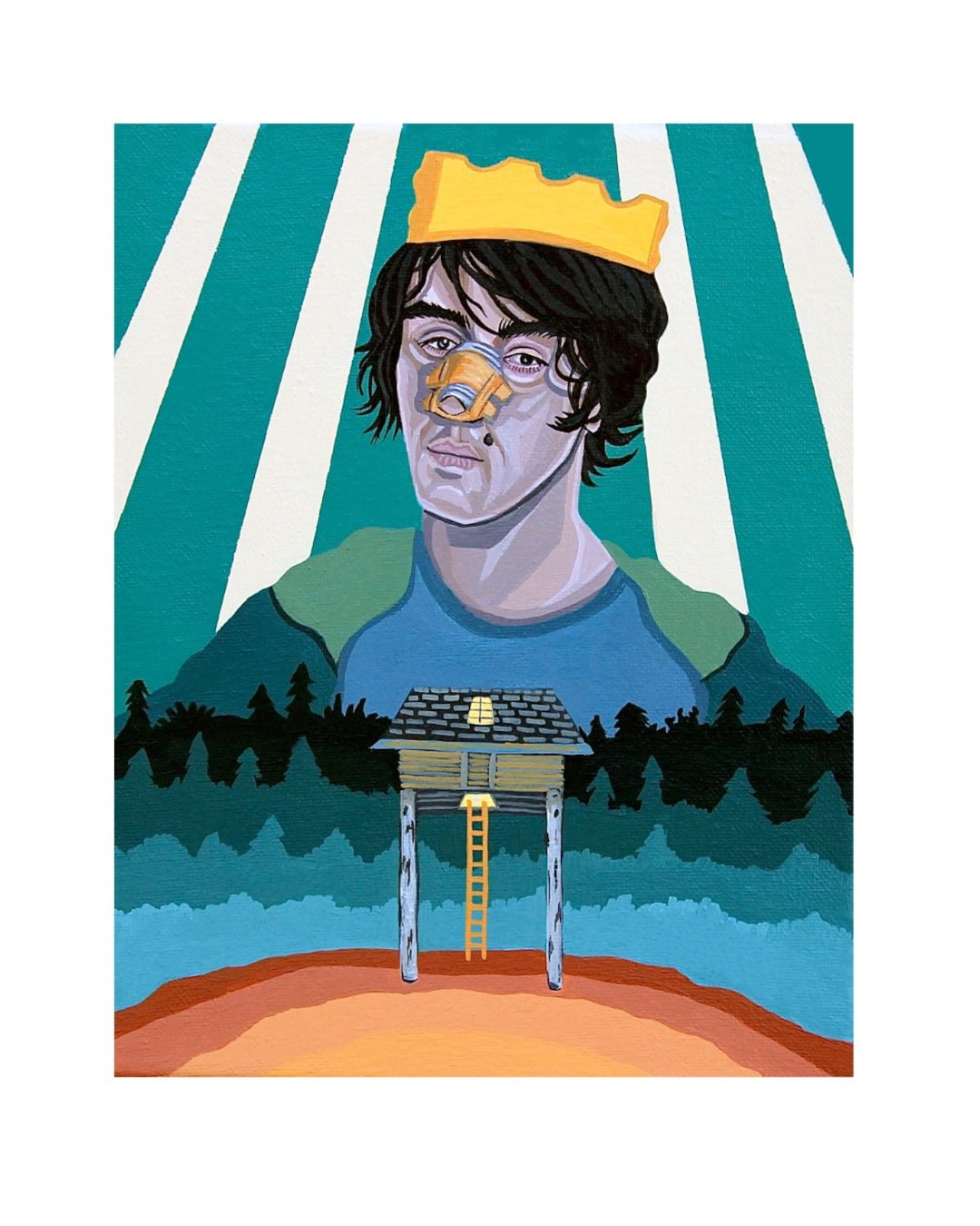 Horror Pop Art Print (king Paimon) - Etsy