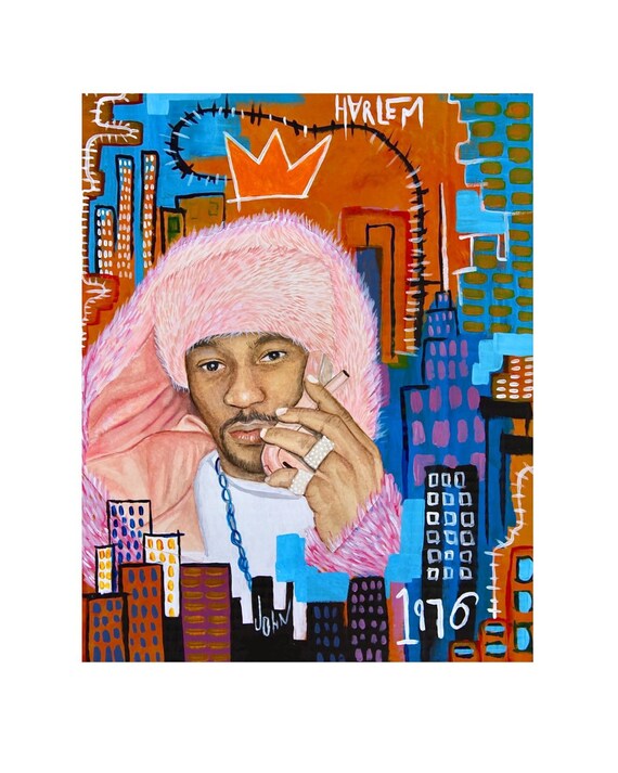 Camron Original Art Print | Etsy