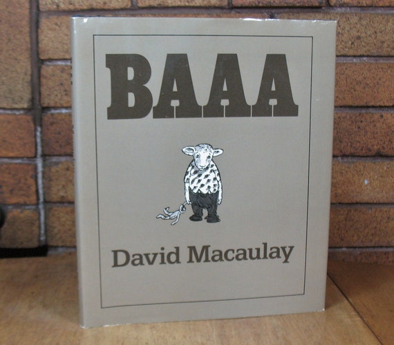 BAAA by David Macaulay HC First Edition First Printing 1985 | Etsy