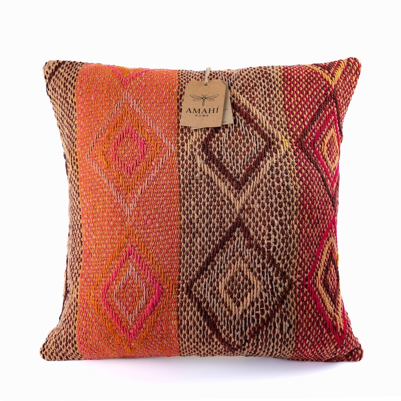 Handwoven Peruvian Pillow - Etsy
