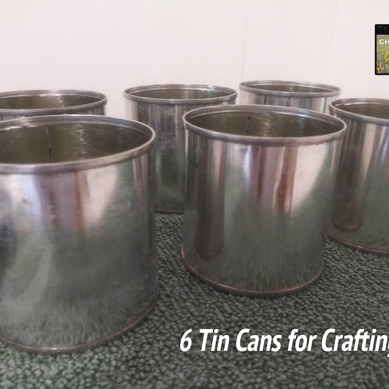 Small Tin Vases - Etsy