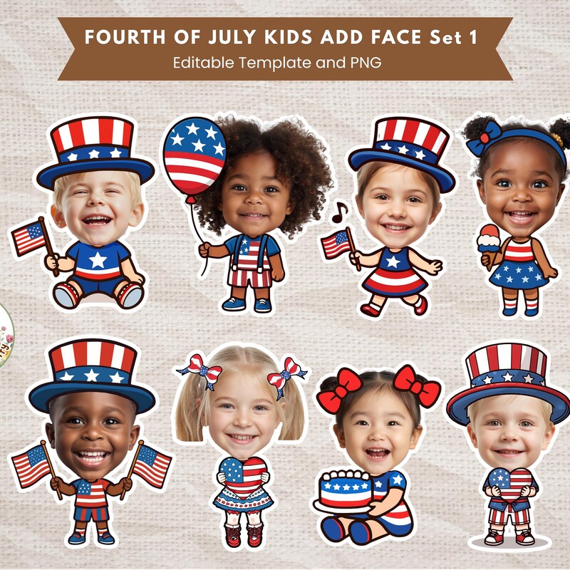 July Fourth Cutouts - Etsy