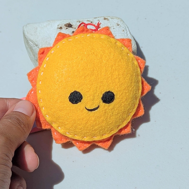 Felt Sun - Etsy