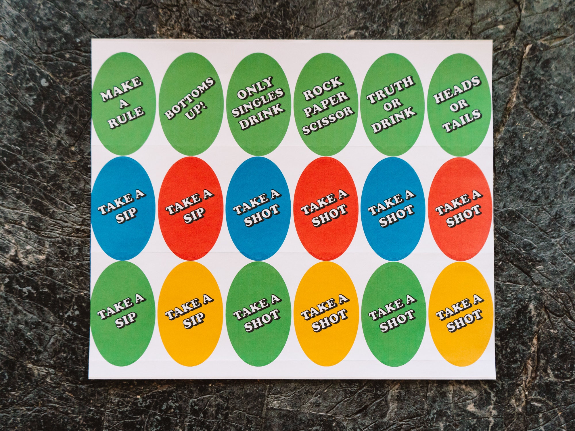 Drinking Party Game SVG PNG Digital Stickers Pack - Party Card Games ...