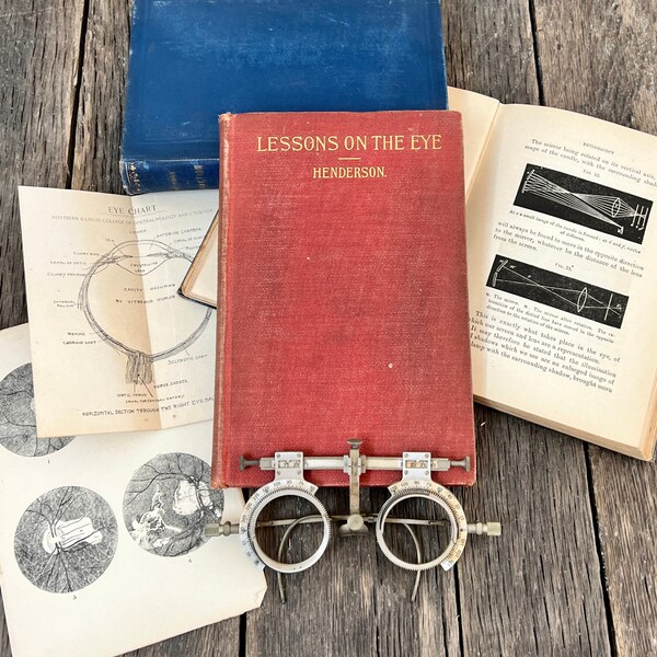 Antique Optometrist - Etsy