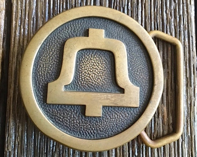 Brass Pac Bell Belt Buckle Made in USA 1978 Pac Bell Belt Buckle - Etsy