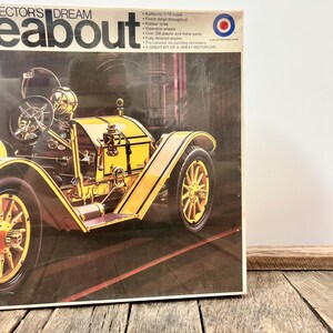 SEALED Vintage Mercer Raceabout Model Kit No 8452 - Collectible Entex 1 ...