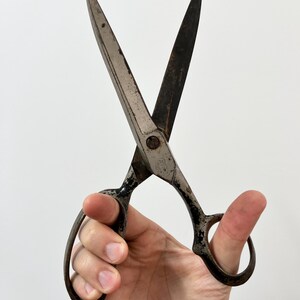 Large Vintage Wiss Scissors - 10" Wiss-inlaid Scissors - Etsy