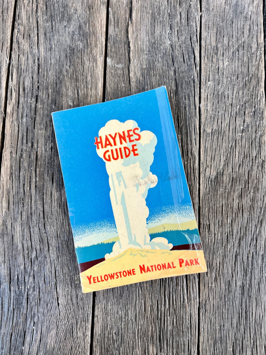 1949 Haynes Guide Yellowstone National Park Book Illustrated Handbook ...