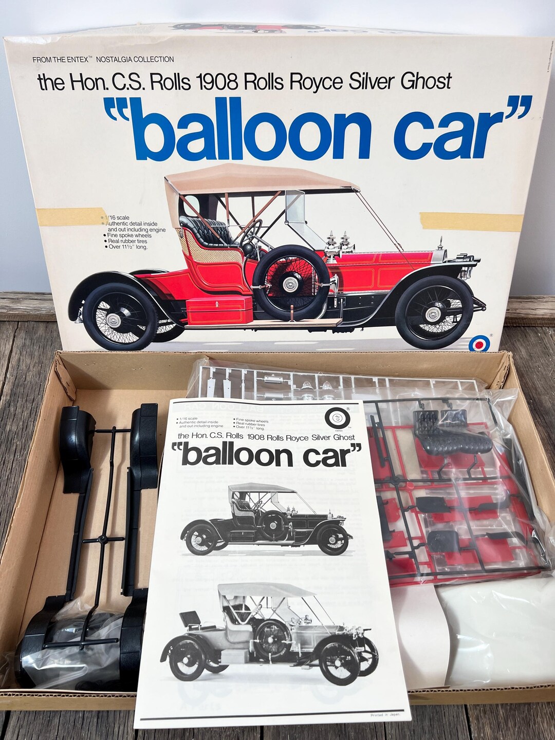 Unbuilt 1908 Rolls Royce Silver Ghost Model Kit No 9001 Sealed ...