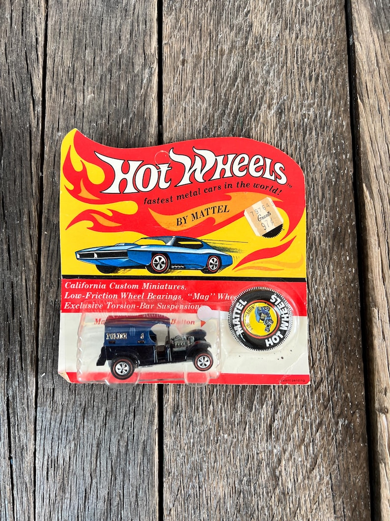 1969 Hot Wheels Paddy Wagon Redline in Original Packaging Unpunched - Etsy