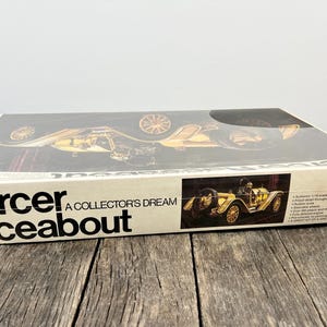 SEALED Vintage Mercer Raceabout Model Kit No 8452 - Collectible Entex 1 ...
