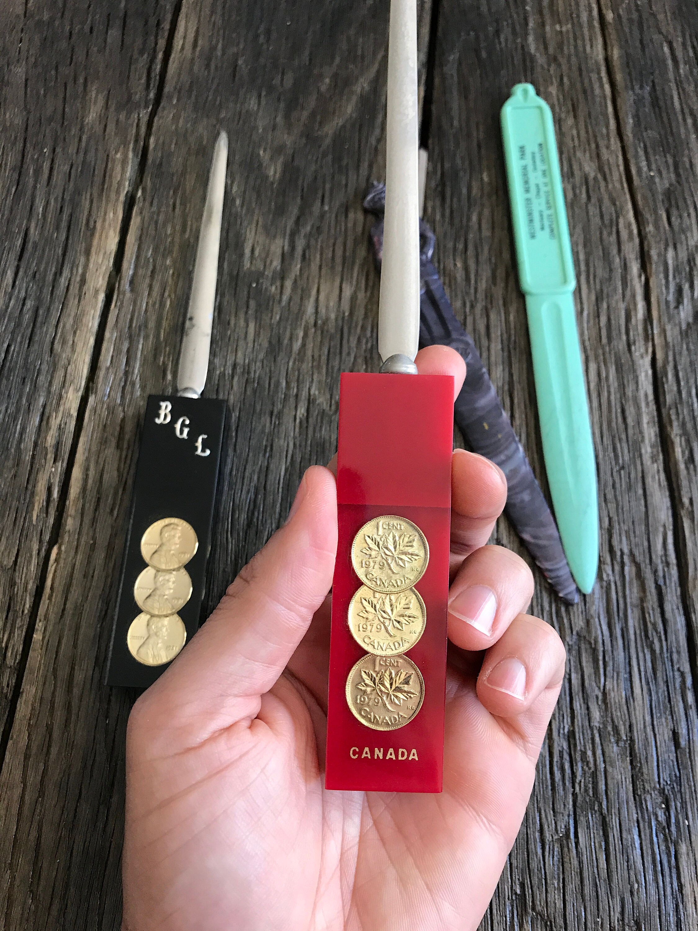 4 Aperturas de Letras Lote de 4 Aperturas de Cartas Vintage | Etsy