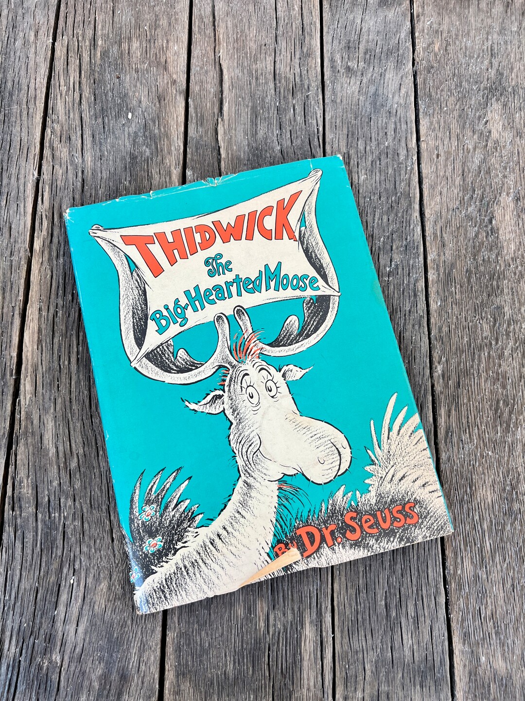 1st Edition 1948 Thidwick the Big-hearted Moose by Dr. Seuss With Dust ...