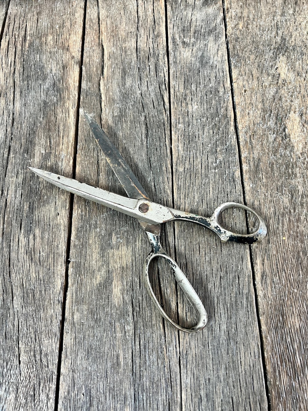 Large Vintage Wiss Scissors - 10" Wiss-inlaid Scissors - Etsy
