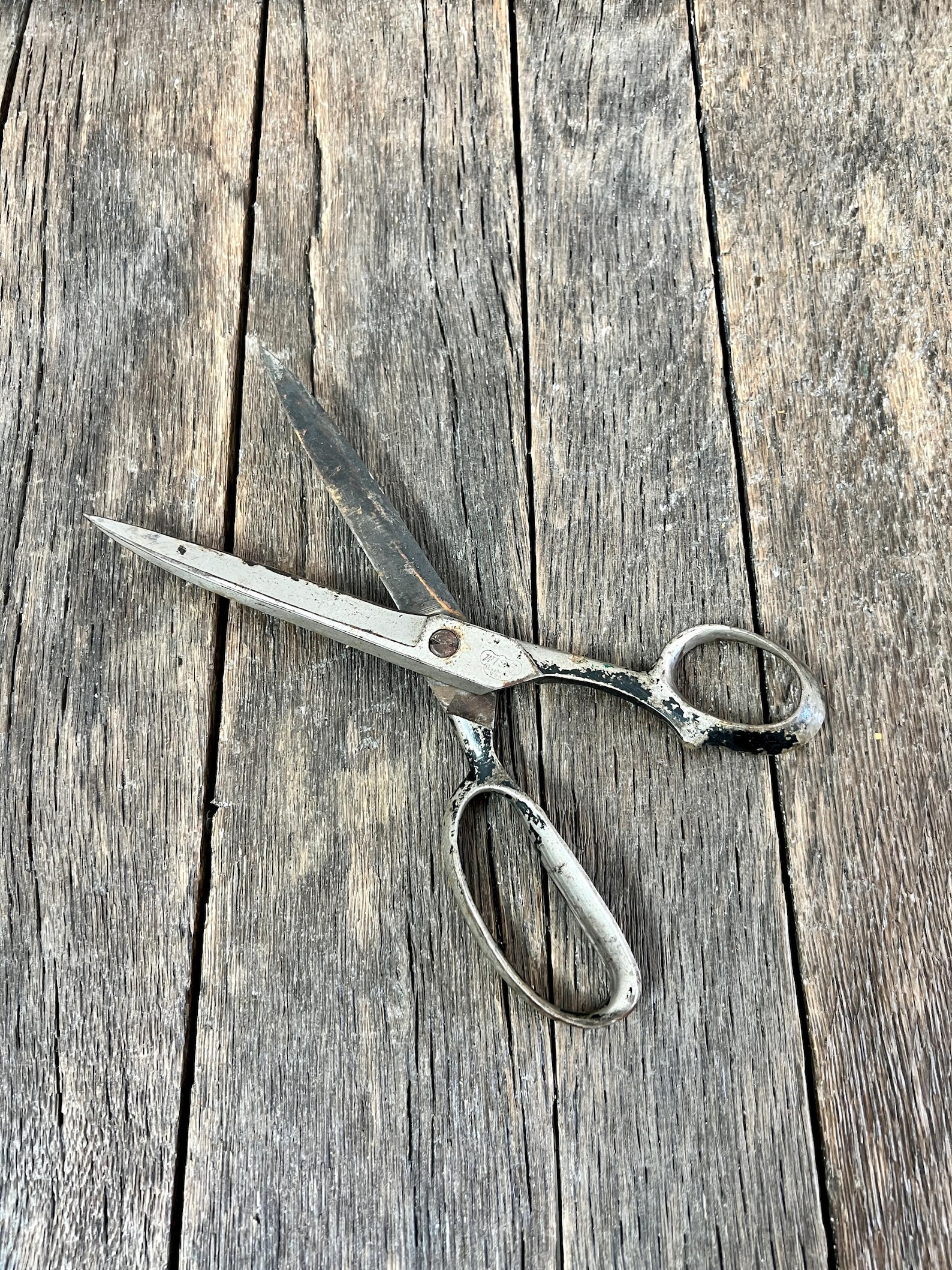 Large Vintage Wiss Scissors - 10" Wiss-inlaid Scissors - Etsy