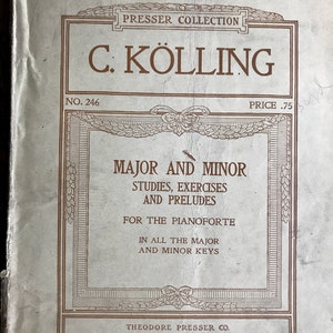 Antique Piano Sheet Music - Piano Art Cover Songs and Music Booklets ...
