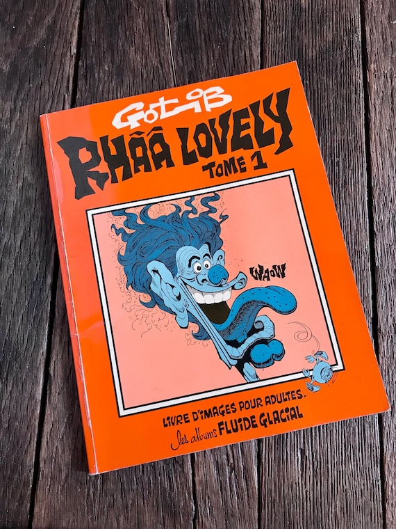 Rhaa Lovely Gotlib Tome 1 Comic Book Vintage Adult Comic - Etsy