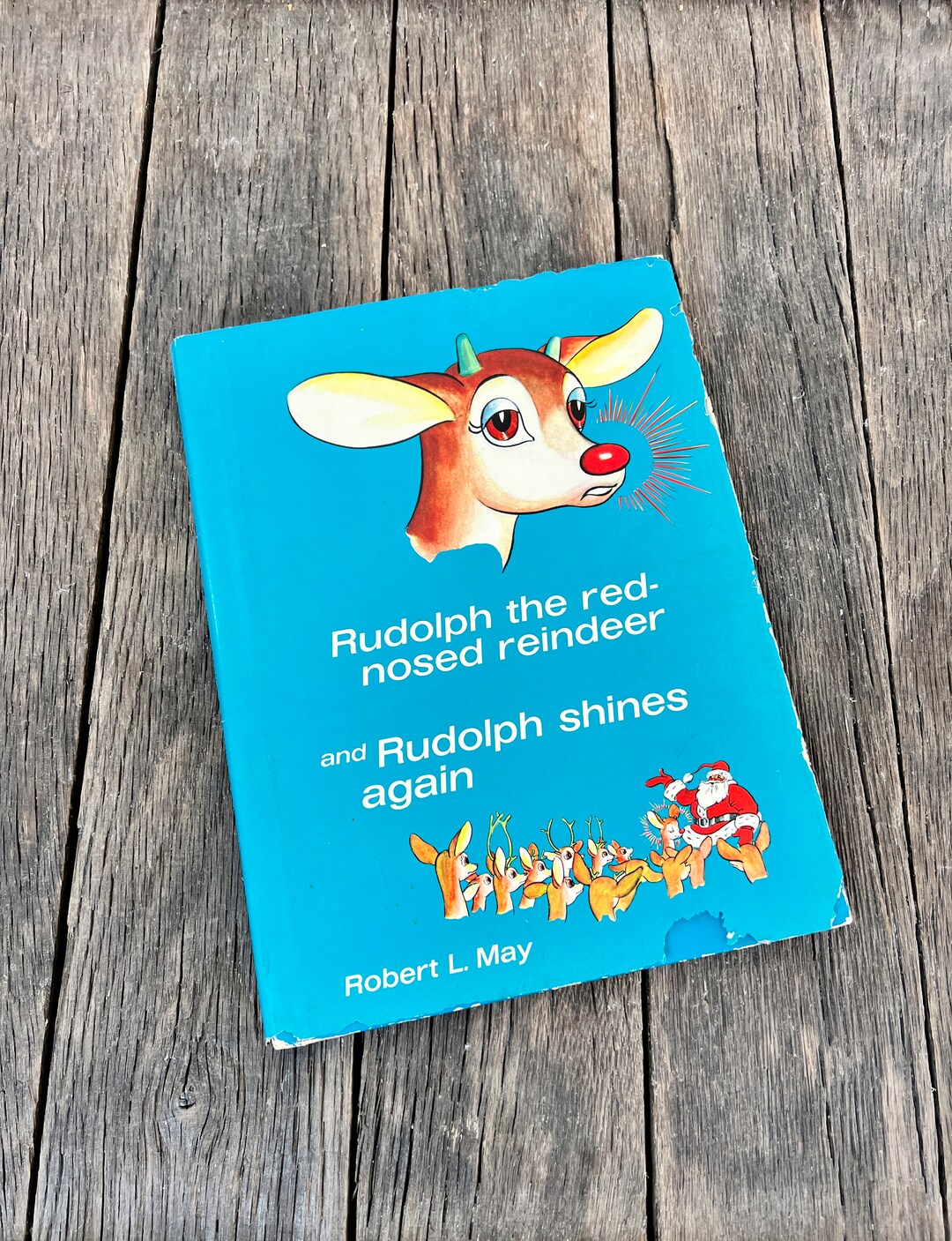 Signed 1954 25th Anniversary Edition Rudolph the Red Nosed Reindeer and ...