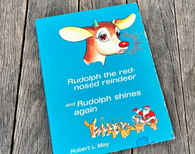Signed 1954 25th Anniversary Edition Rudolph the Red Nosed Reindeer and ...