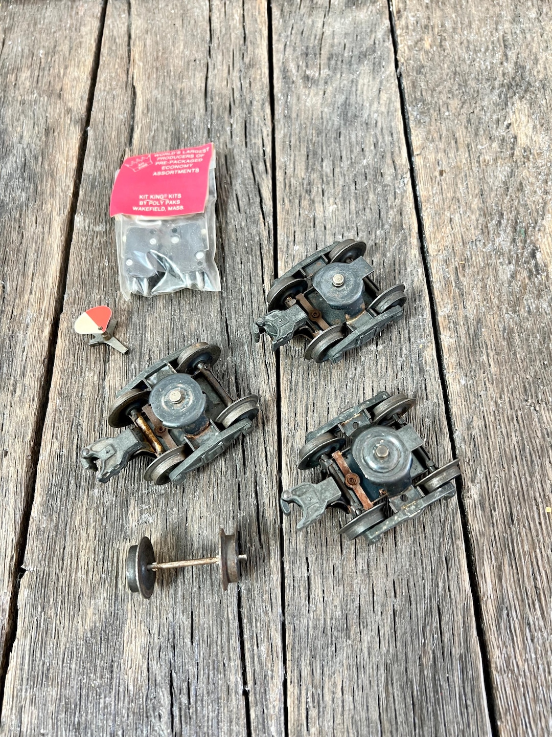 Vintage Model Train Wheels - 3 Vintage Metal Model Train Wheels - Etsy