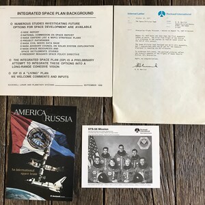 Vintage Space Shuttle Mission Photographs (lithographs) - Collectible ...