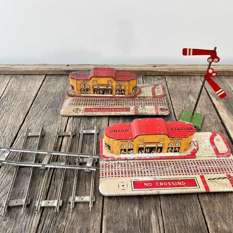 Marx Tin Litho Trains - Etsy