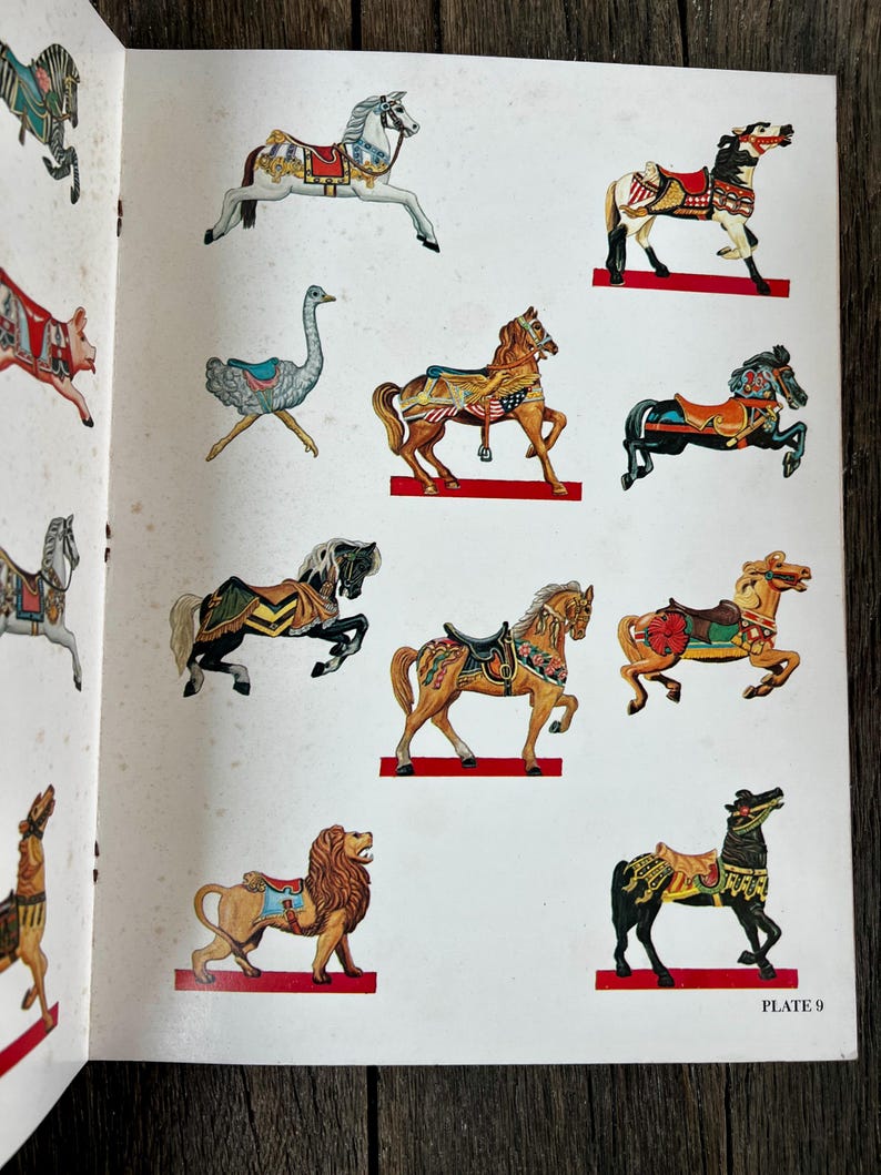 1985 Cut & Assemble an Old Fashioned Carousel Book by AG Smith - Paper ...