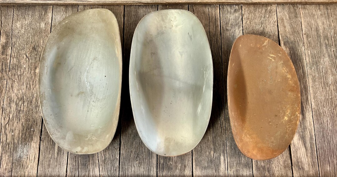 3 Antique Scale Pans - 18" L Antique Metal Scale Curved Trays - Etsy