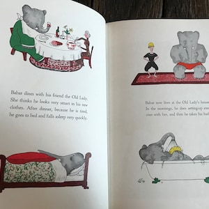 The Story of Babar the Little Elephant From 1960 - Vintage Babar ...