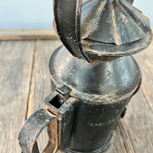 Vintage Iraqi Army Lantern With Red and Green Glass Lenses - 14" T ...