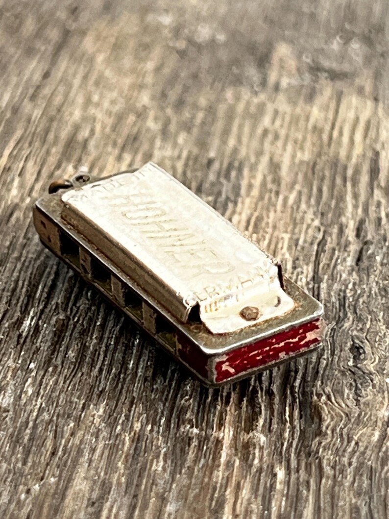 Vintage Mini Hohner Harmonica - 1 1/2" Little Lady Hohner Harmonica No ...