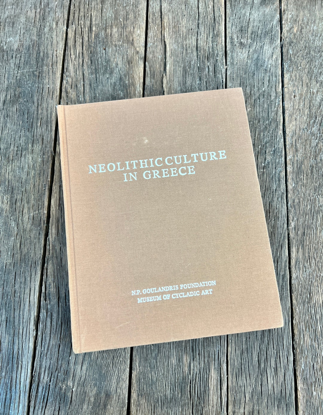 1996 Neolithic Culture in Greece Book - Vintage Neolithic Greek History ...