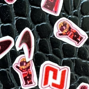Formula 1 Inspired Nail Stickers - Etsy