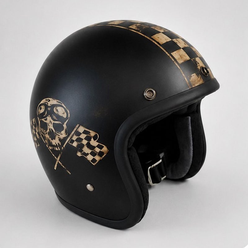 Slimhead Motorcycle Helmet - Etsy