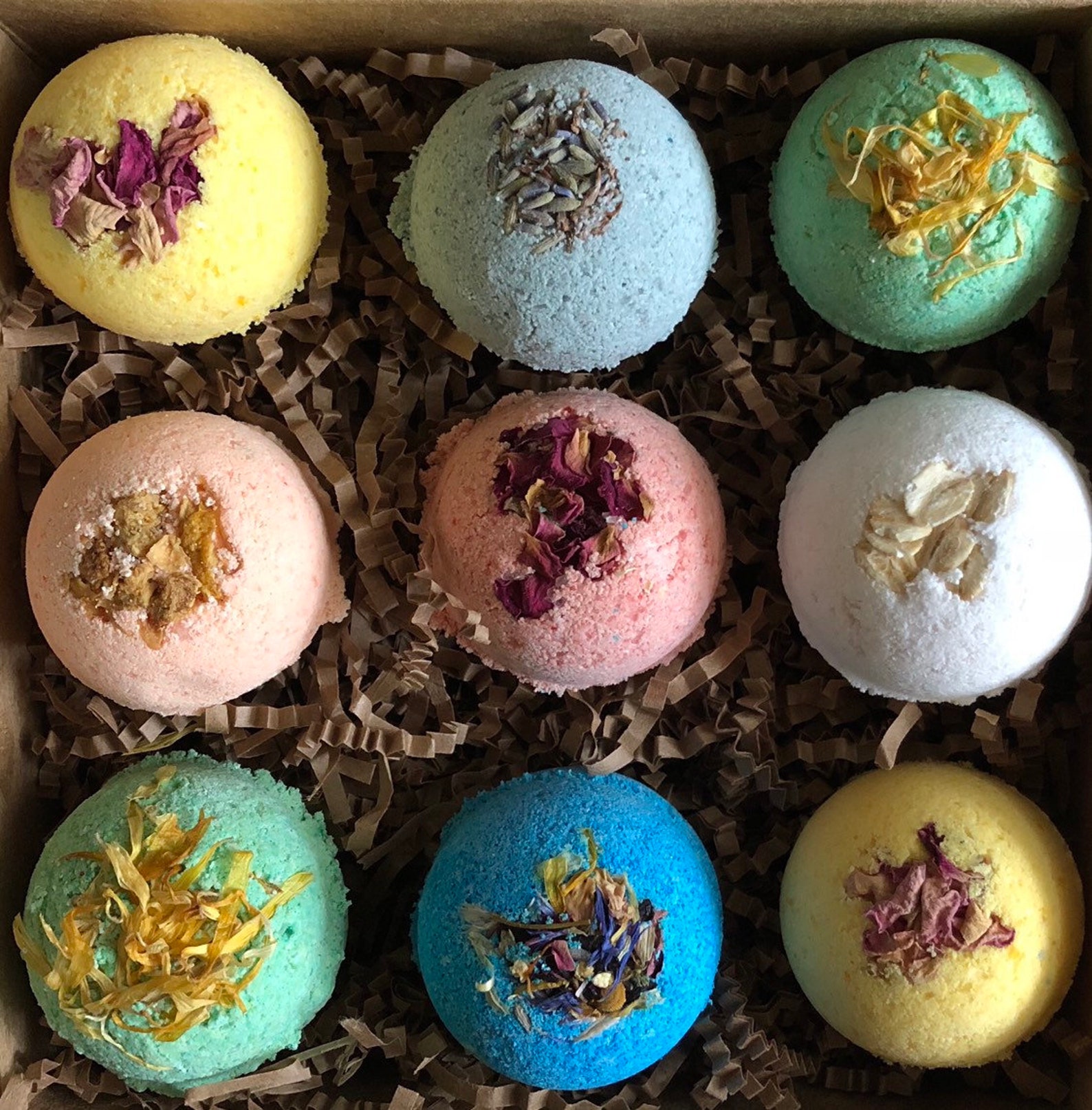 Bath Bomb Gift Set: the Bombshell Gift Box Extra Large Bath - Etsy