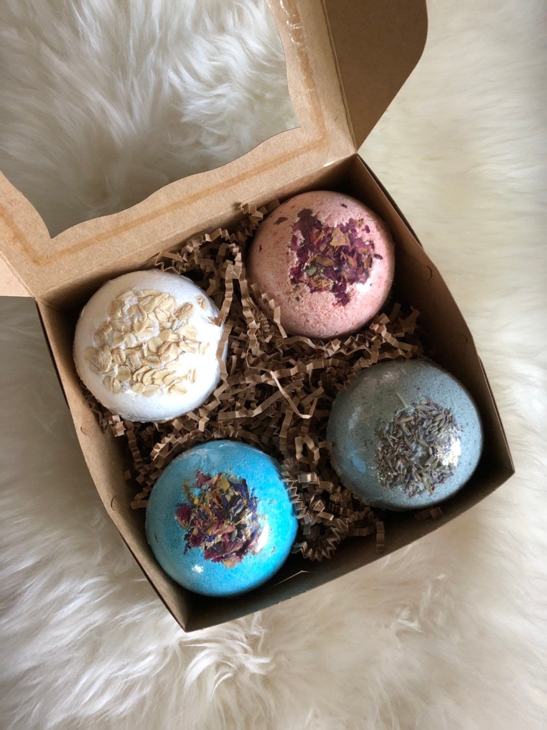 Bath Bomb Gift Set: the Bombshell Gift Box Extra Large Bath | Etsy